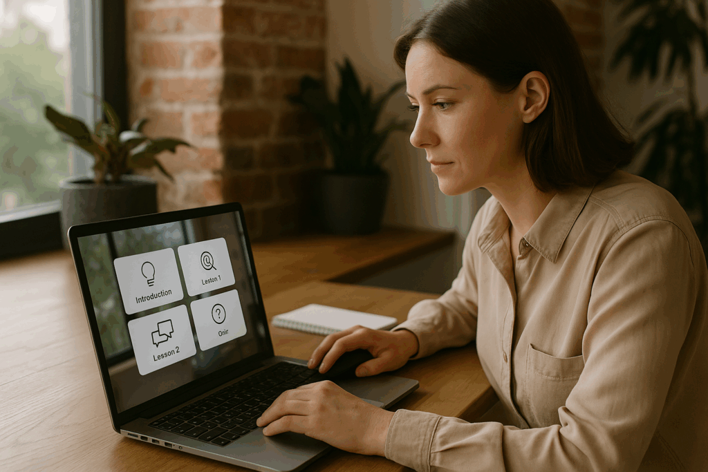 VTS Editor Menu Block: create interactive e-learning journeys